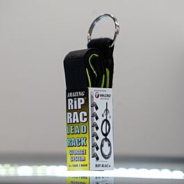 RiP RAC Lead Rack Velcro Cable Storage System YELLOW 6 x 100mm TABS